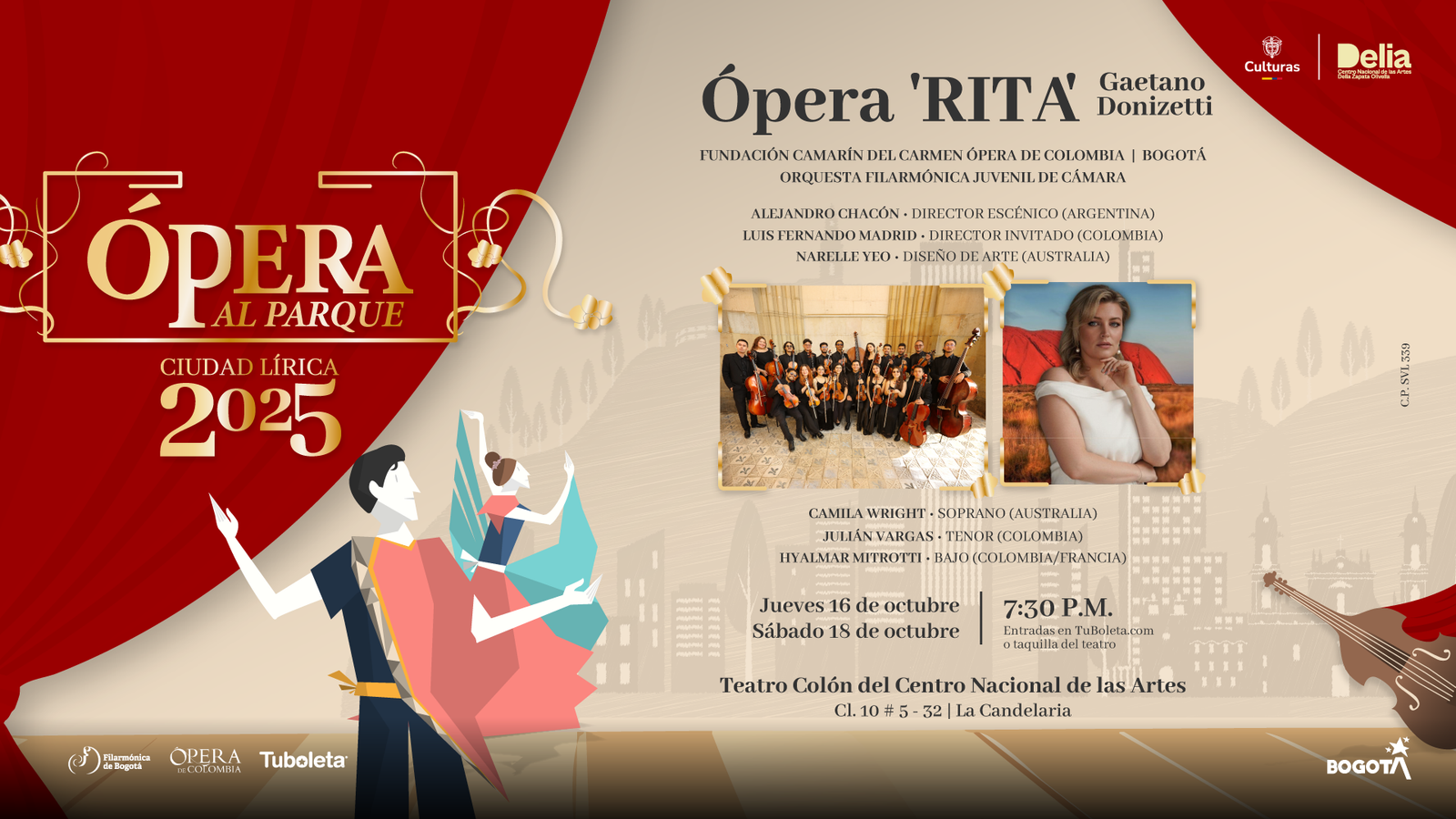 La ópera cómica ‘Rita’ de Gaetano Donizetti llega al Centro Nacional de ...